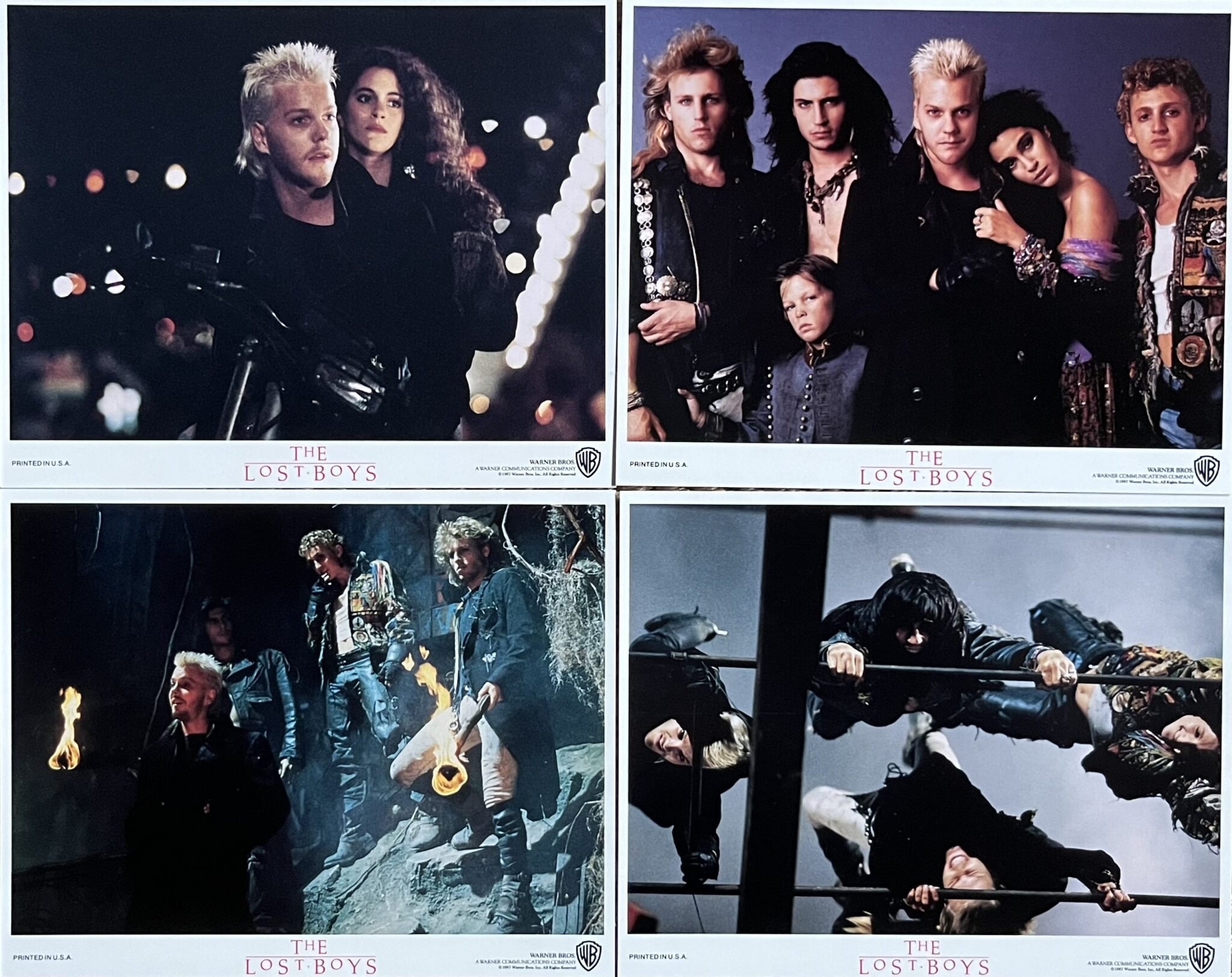 Original The Lost Boys Movie Poster - Vampires - Kiefer Sutherland