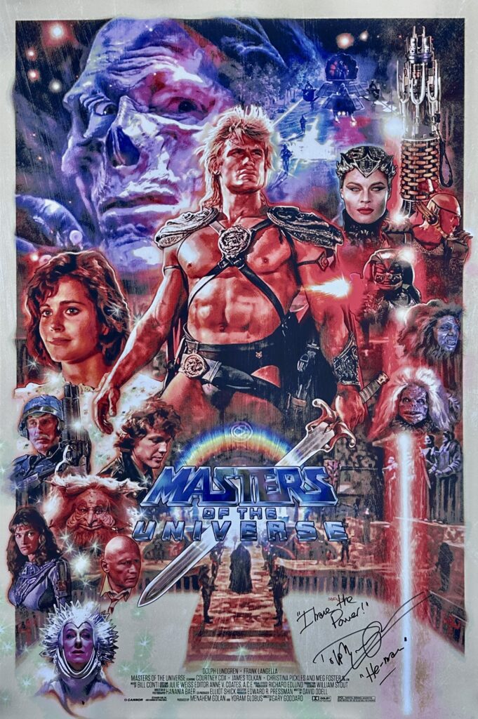 Original Masters of the Universe Movie Poster - He-Man