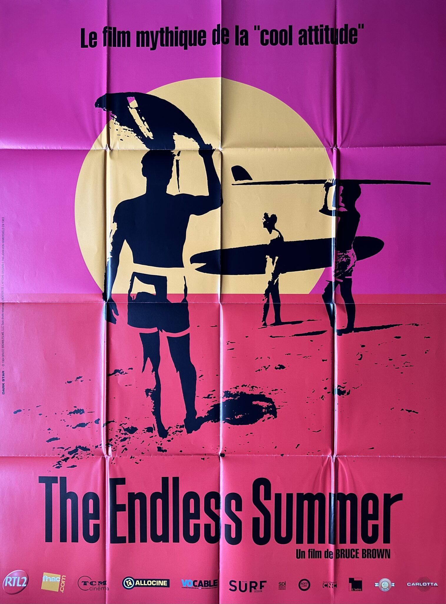 Original Endless Summer Movie Poster - Surfing - Bruce Brown
