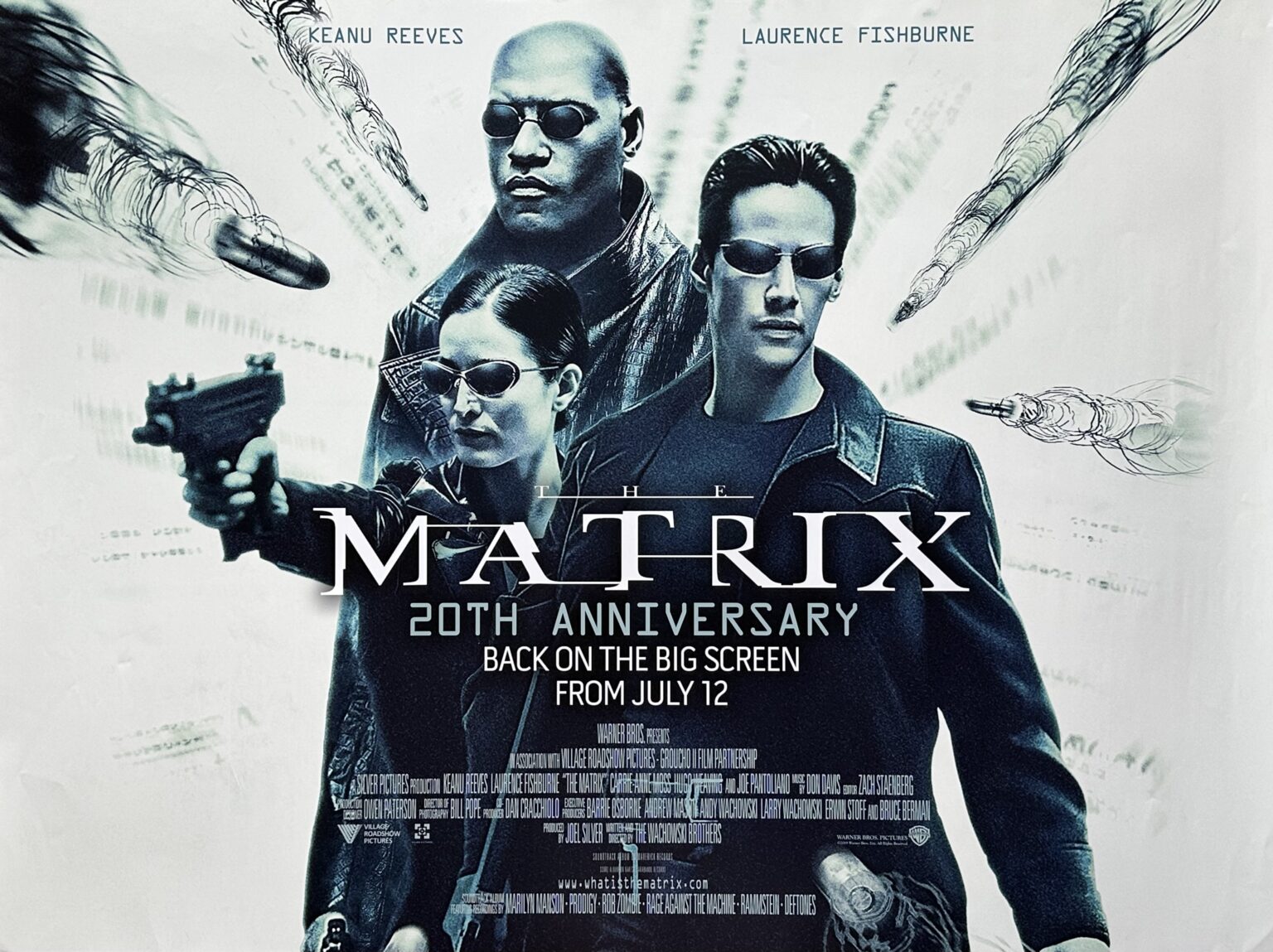 Original The Matrix Movie Poster - Neo - Keanu Reeves