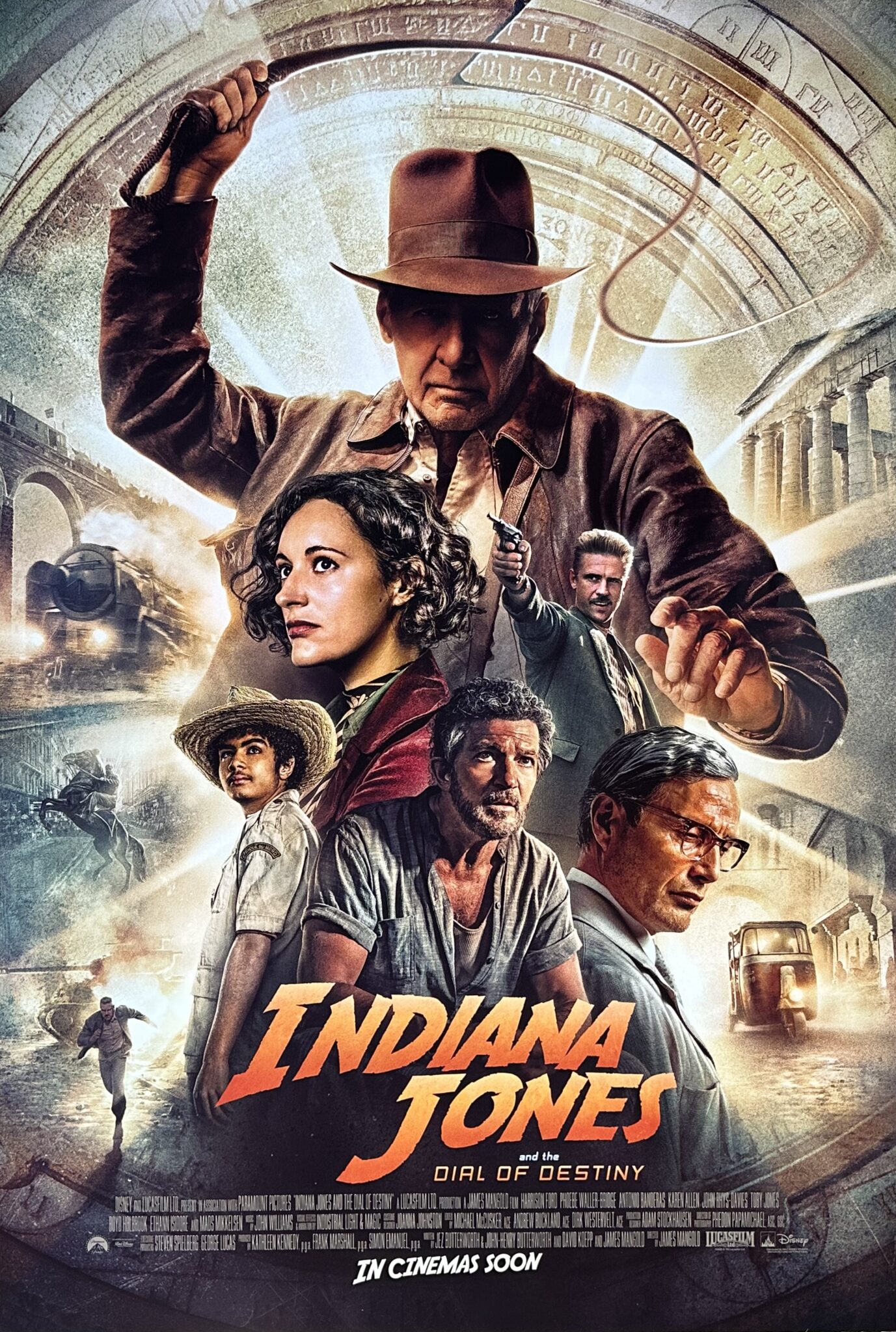 Original Indiana Jones and the Dial of Destiny Movie Poster