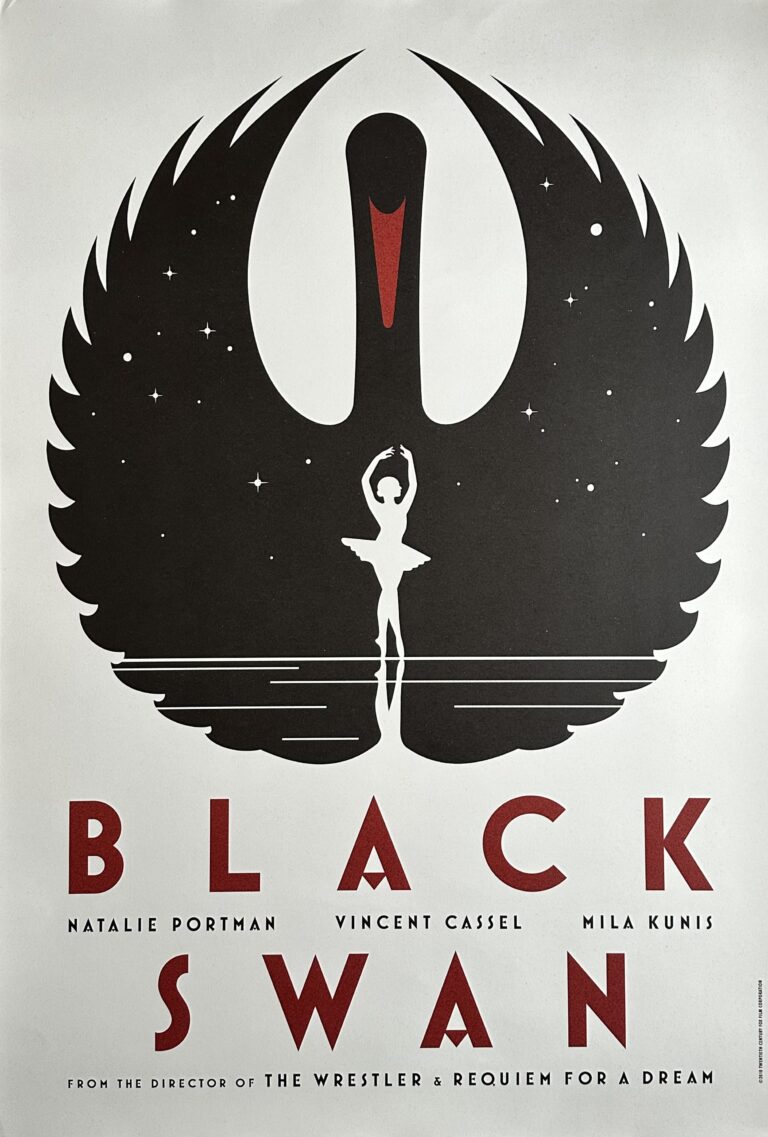 Original Black Swan Movie Poster - La Boca - Natalie Portman