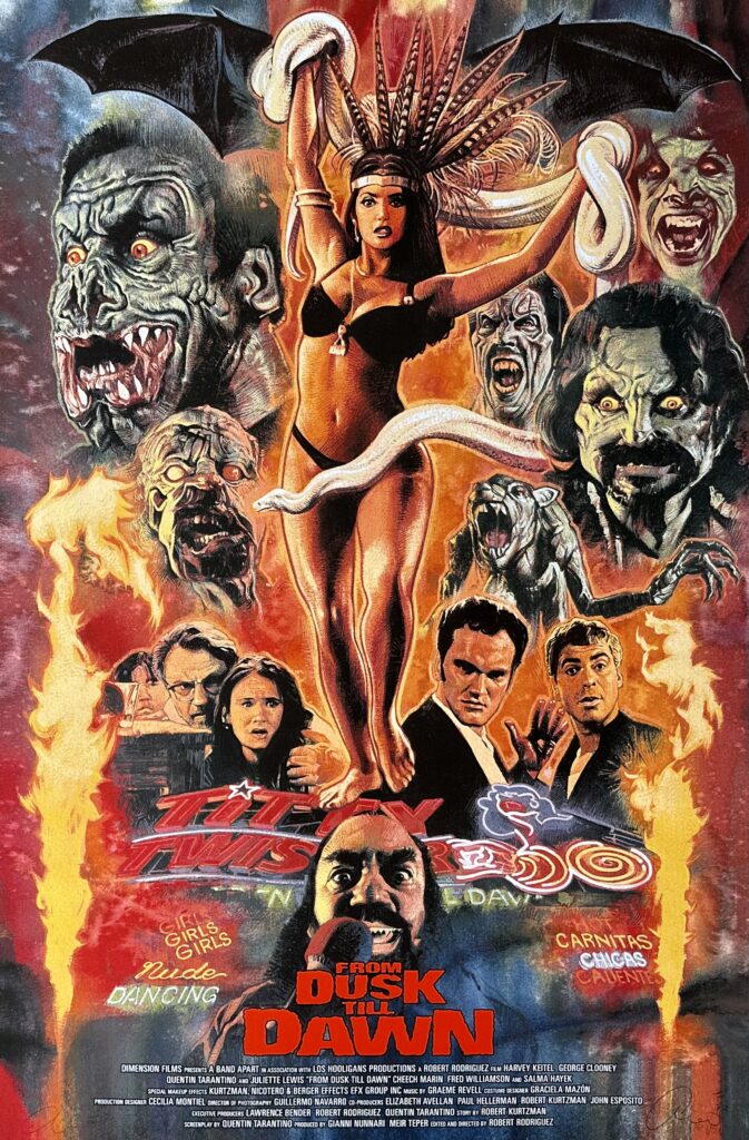 From Dusk Till Dawn Alternative Movie Poster Robert Rodriguez