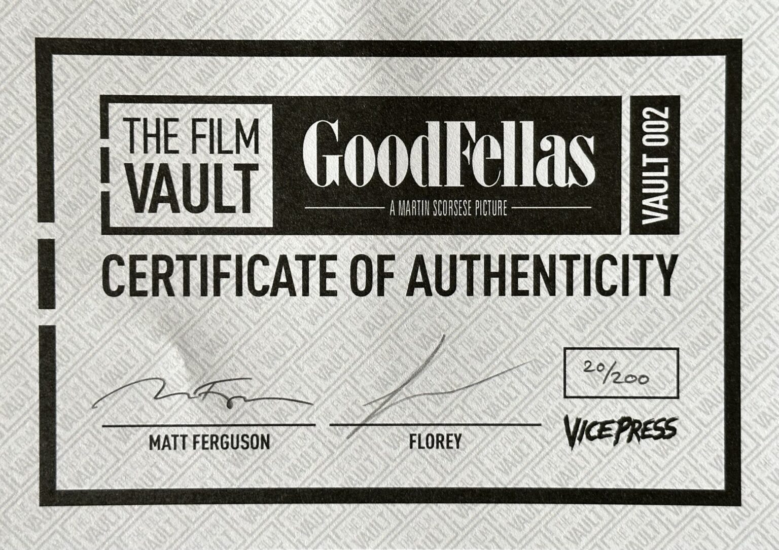 Goodfellas Alternative Movie Poster - Martin Scorsese - Gangster
