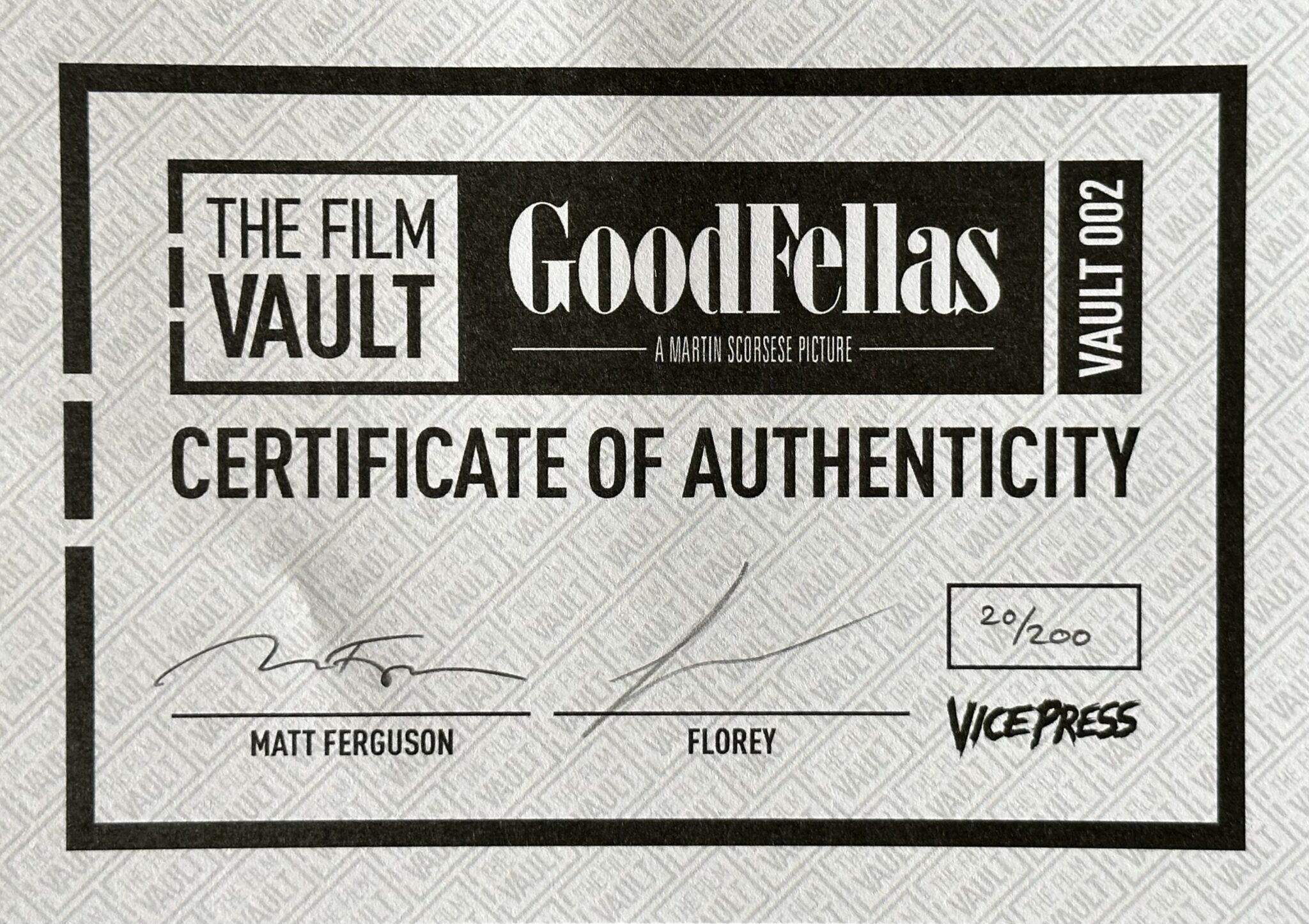 Goodfellas Alternative Movie Poster - Martin Scorsese - Gangster