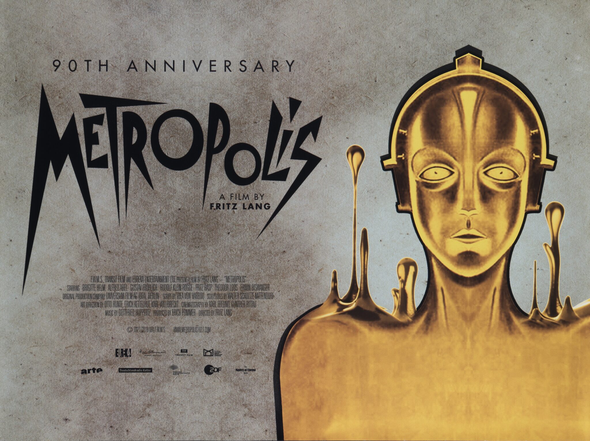 Original Metropolis Movie Poster - Fritz Lang - Science Fiction