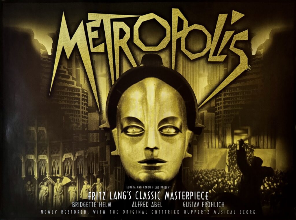 Original Metropolis Movie Poster - Fritz Lang - Science Fiction