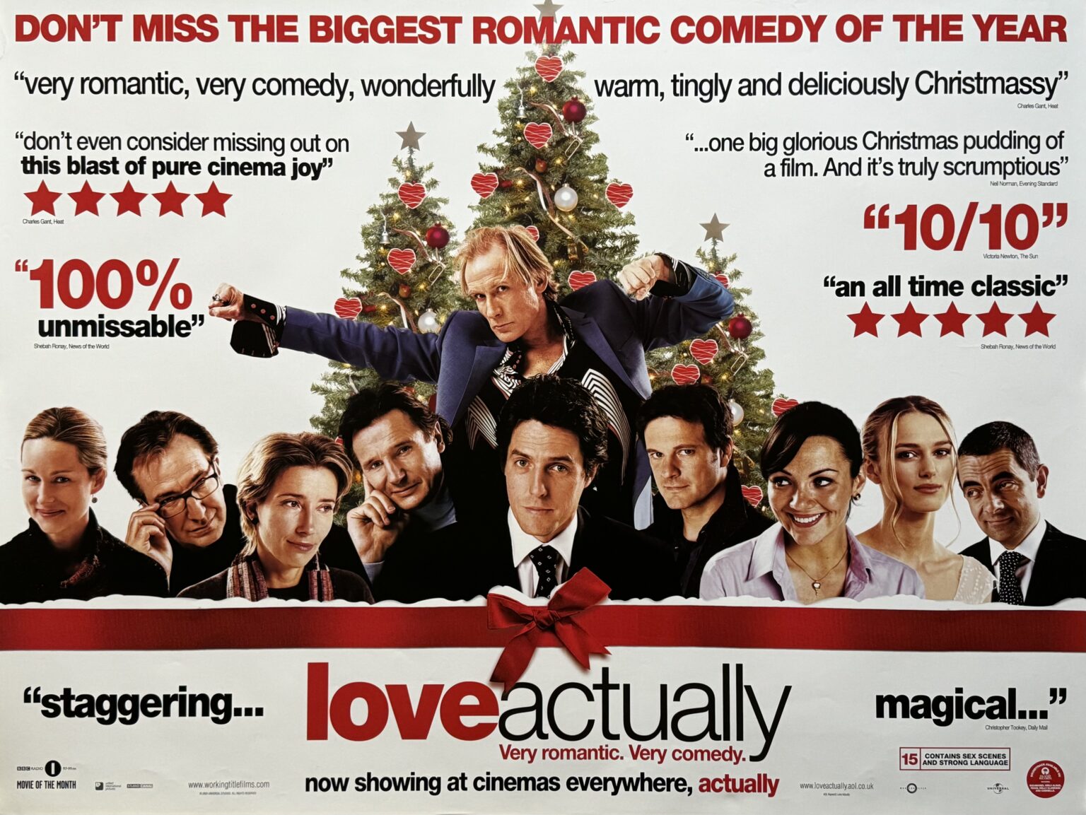 Original Love Actually Movie Poster - Comedy - Romance
