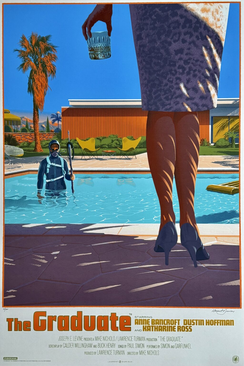 The Graduate Alternative Movie Poster - Dustin Hoffman - Comedy