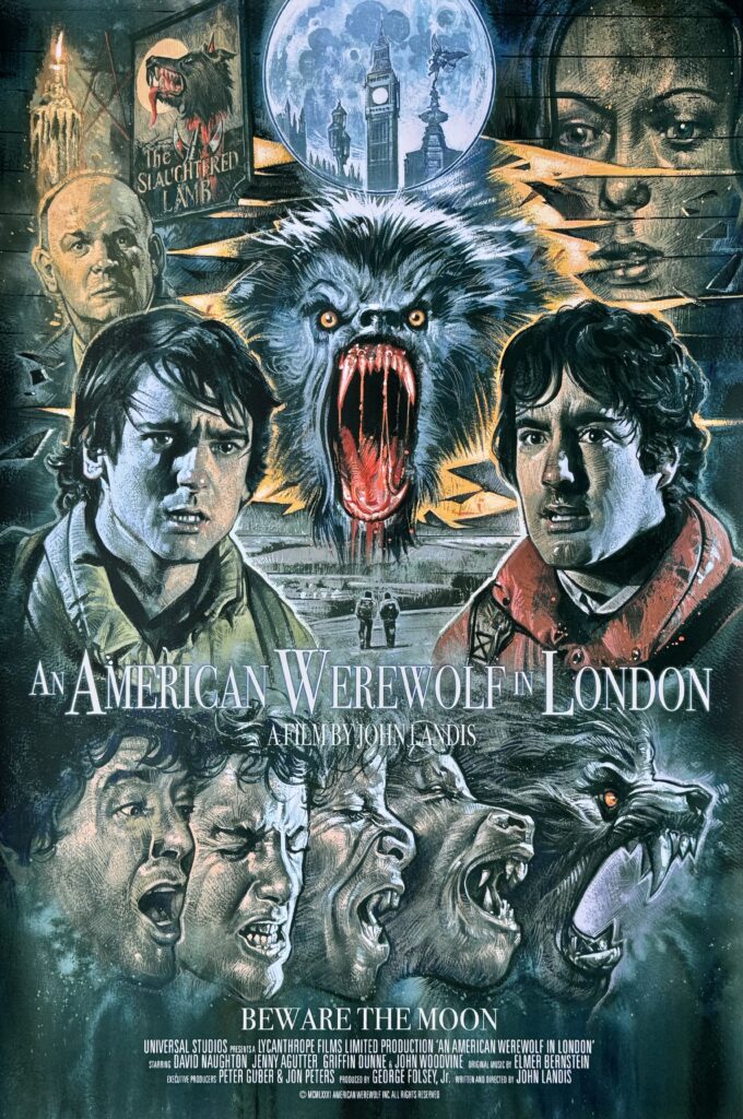 An American Werewolf in London Poster - Graham Humphreys