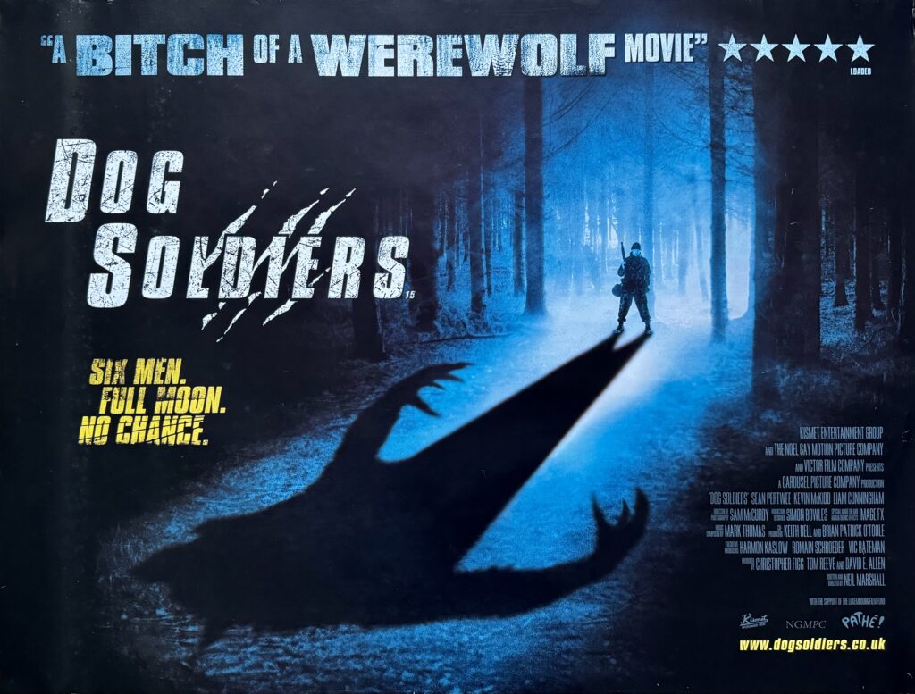 Original Dog Soldiers Movie Poster - Neil Marshall - Werewolf