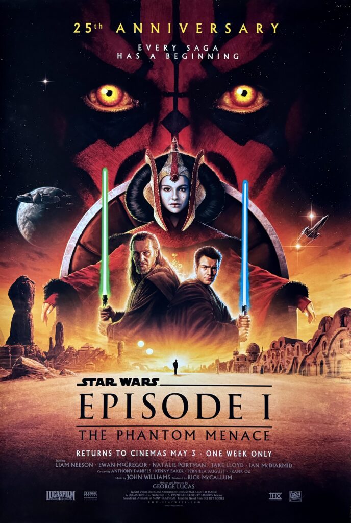 Star Wars: Episode 1 The Phantom Menace 25th Anniversary