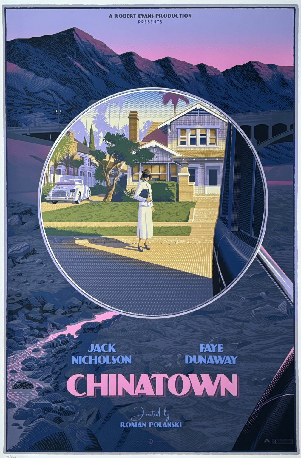 Chinatown Alternative Movie Poster - Laurent Durieux - Art Print