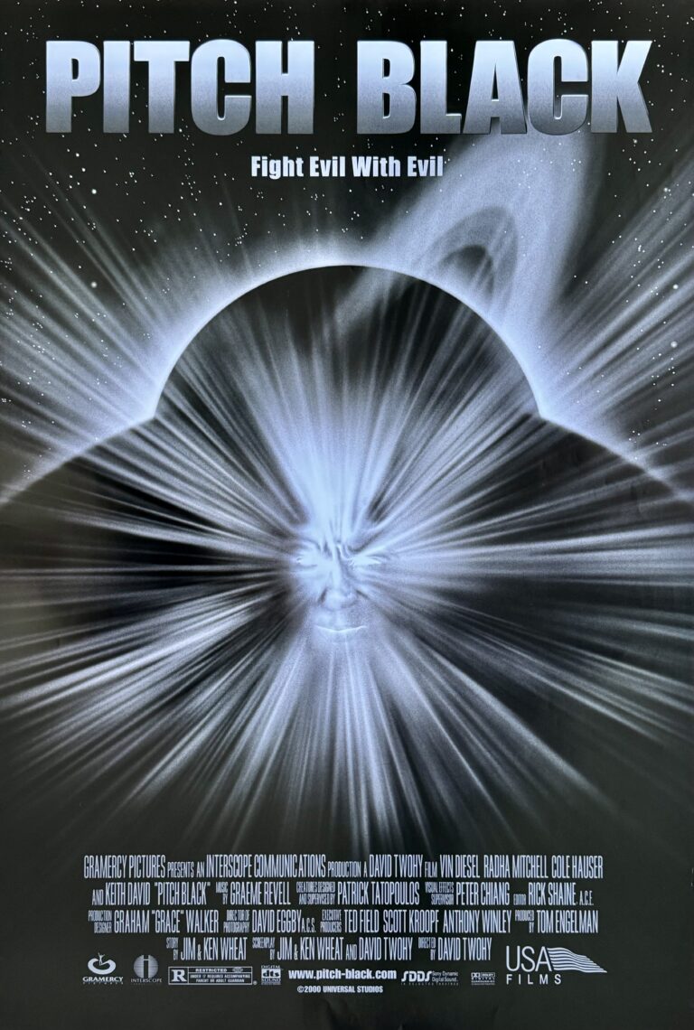 Original Pitch Black Movie Poster - Vin Diesel - David Twohy