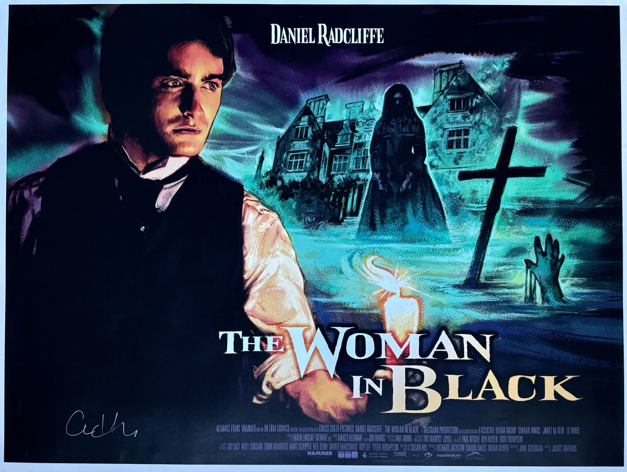 Original The Woman in Black Movie Poster - Daniel Radcliffe