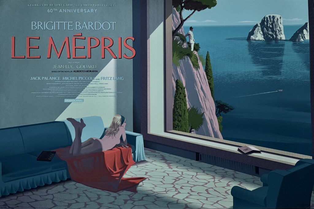 Le Mepris (Contempt) Poster Alternative Movie Poster - Romance