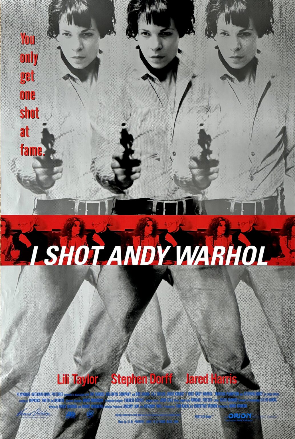 Original I Shot Andy Warhol Movie Poster - Lili Taylor - Mary Harron
