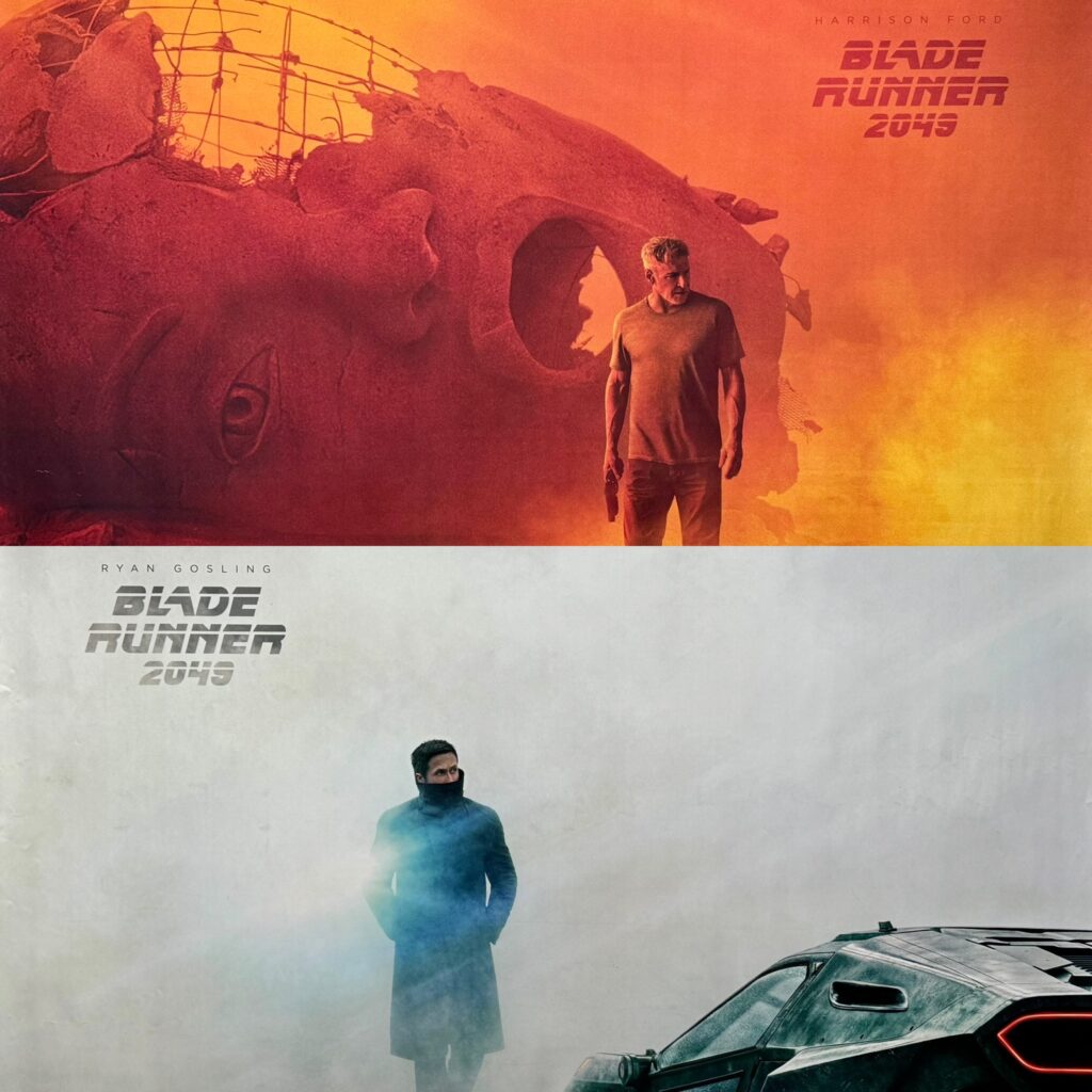 Original Blade Runner 2049 Movie Poster - Harrison Ford - Sci Fi