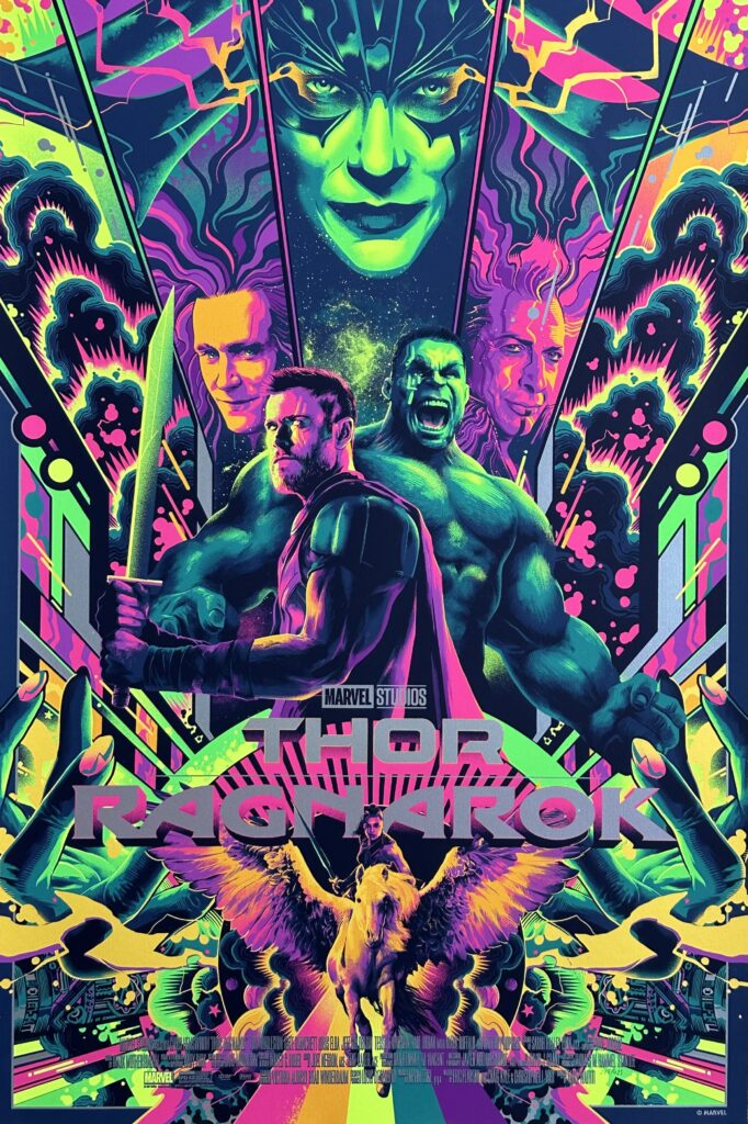 THOR: Ragnarok Alternative Movie Poster - Marvel - Loki - Hulk