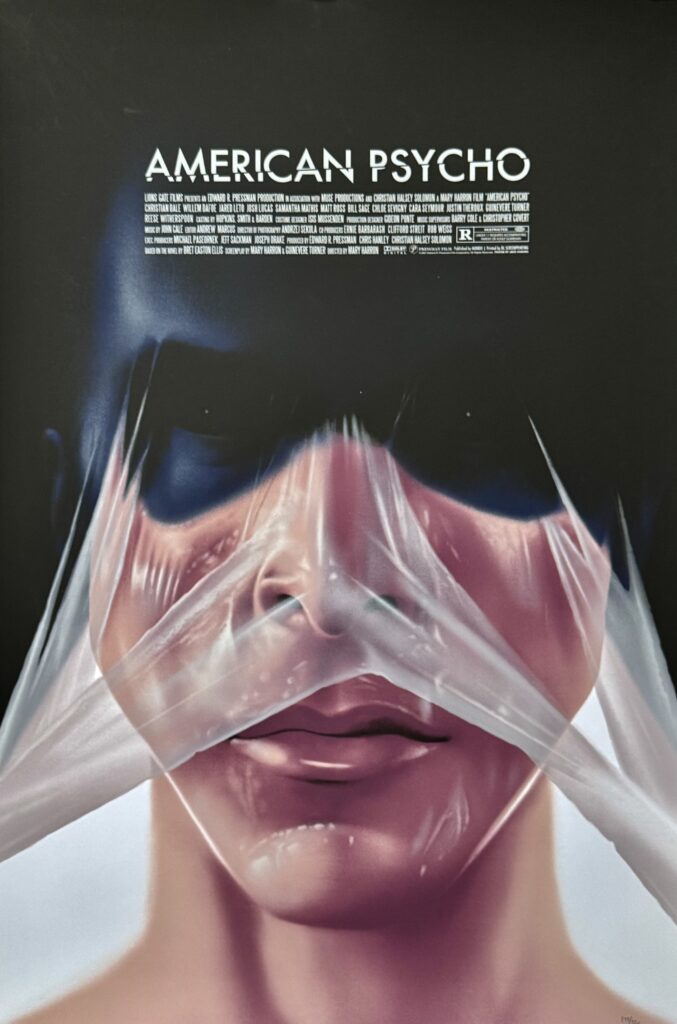 American Psycho Alternative Movie Poster - Christian Bale