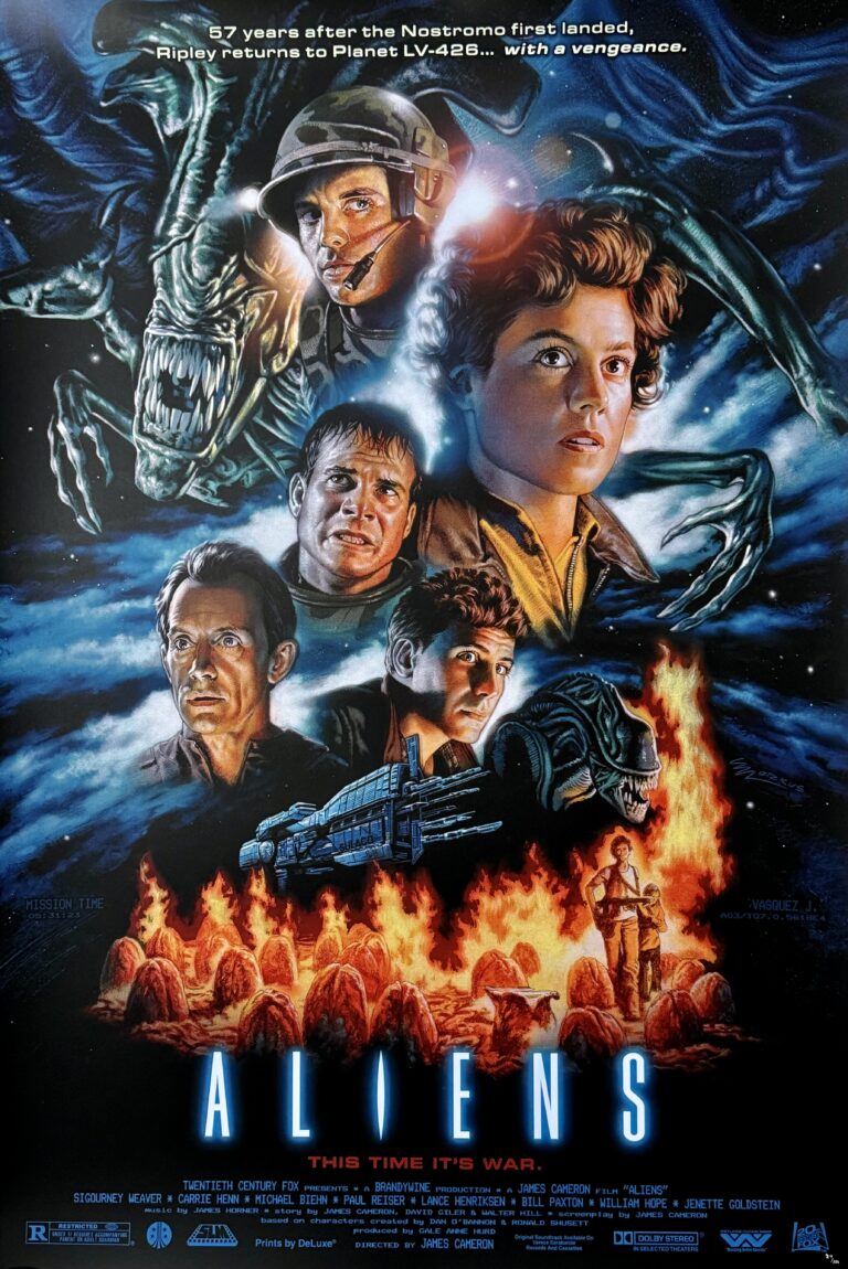 ALIENS Alternative Movie Poster - James Cameron - Ripley