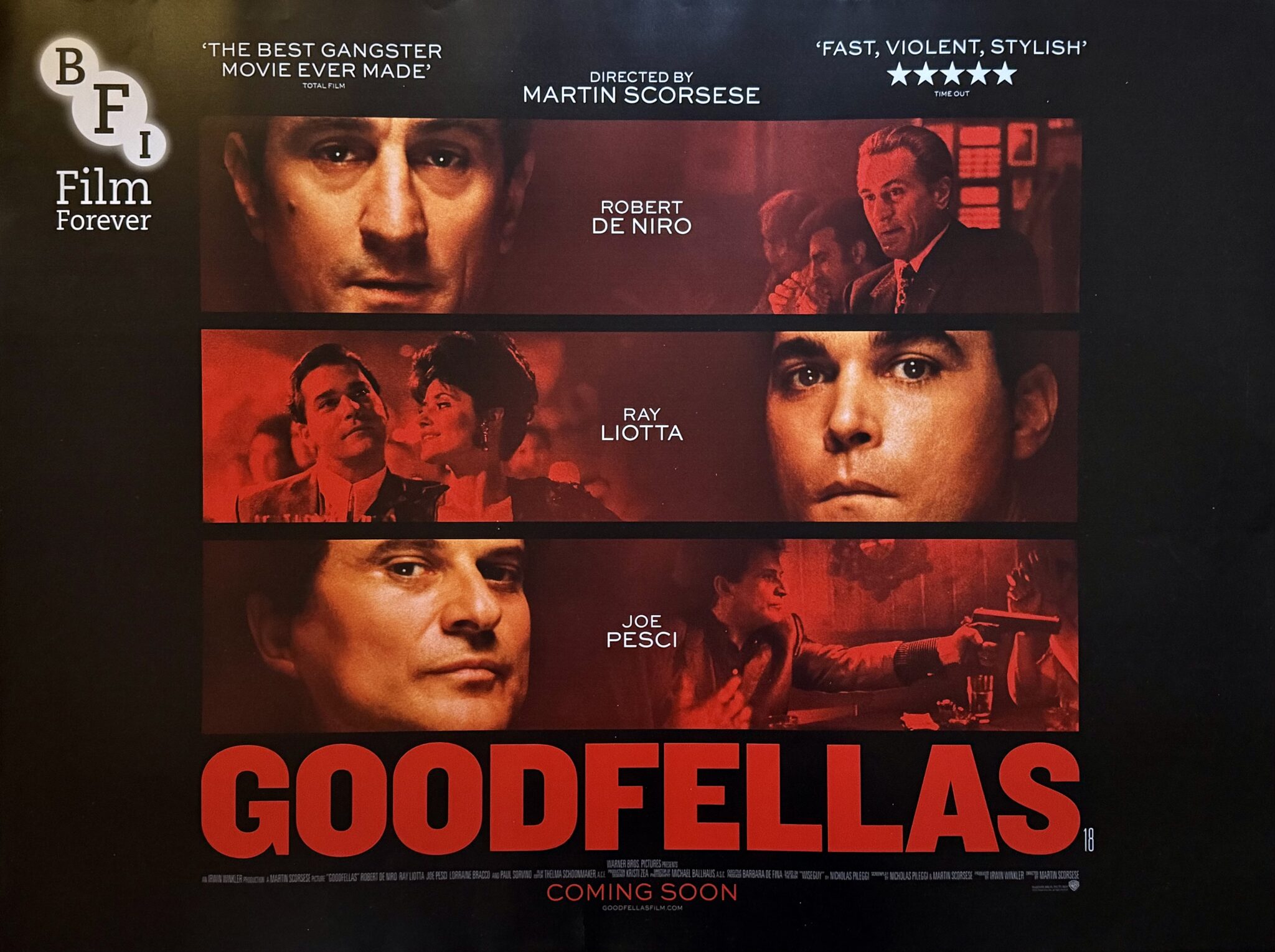 Original Goodfellas Movie Poster - Martin Scorsese - Gangster