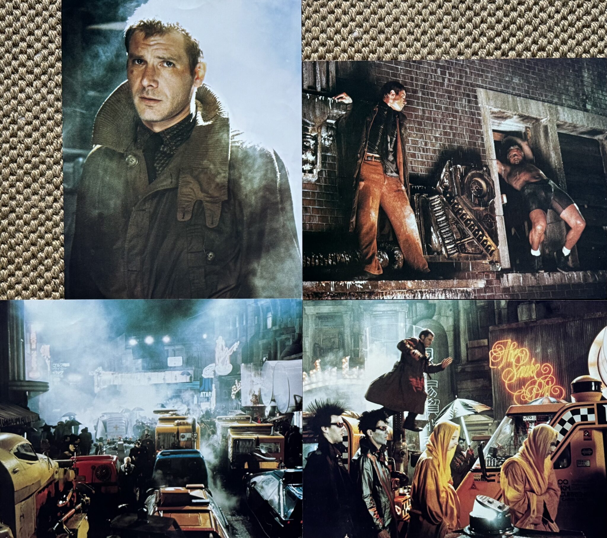 Original Blade Runner Movie Poster - Ridley Scott - Harrison Ford