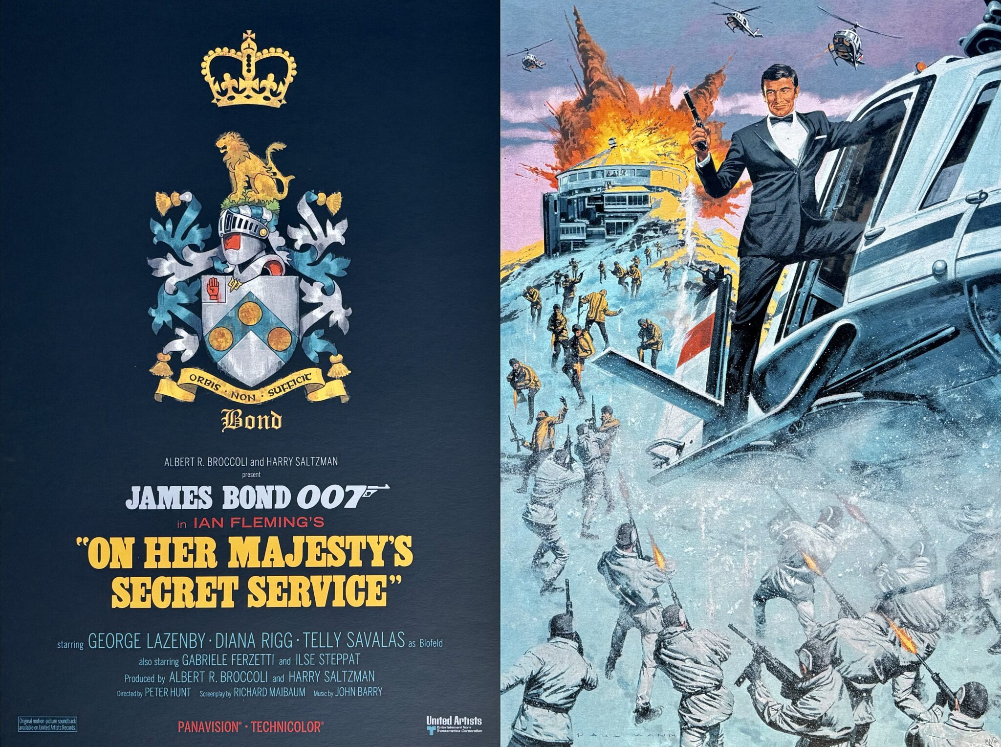On Her Majesty's Secret Service Alternative Movie Poster - 007