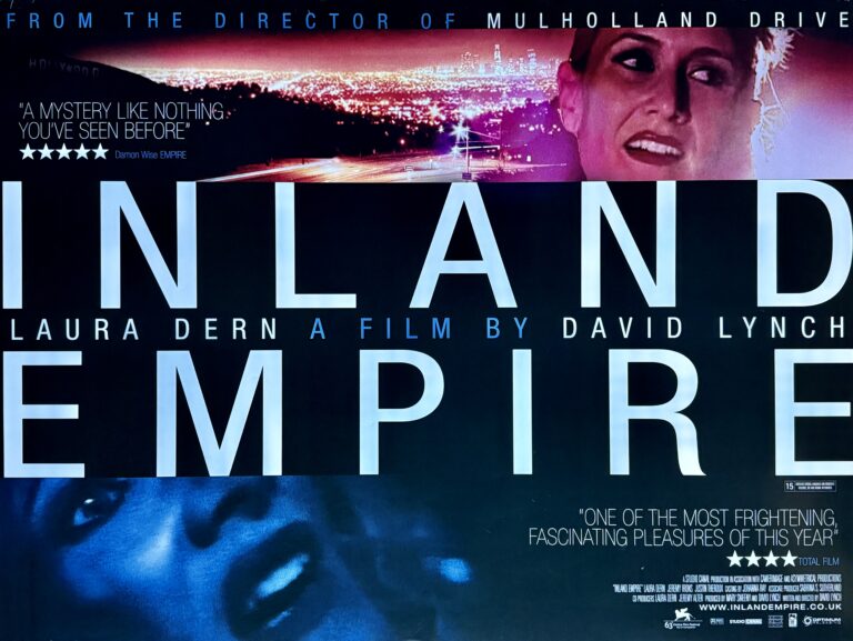 Original Inland Empire Movie Poster - David Lynch - Laura Dern