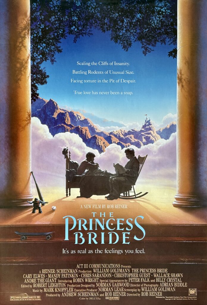 Original The Princess Bride Movie Poster - Rob Reiner - Fairy Tale
