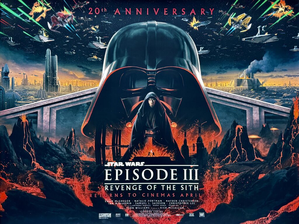Original Star Wars: Episode III - Revenge of the Sith Movie Poster