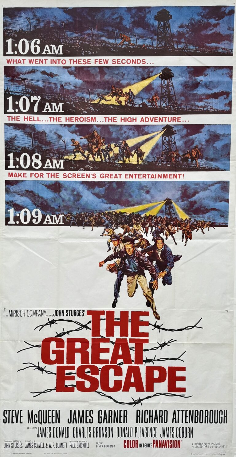 Original The Great Escape Movie Poster - Steve McQueen