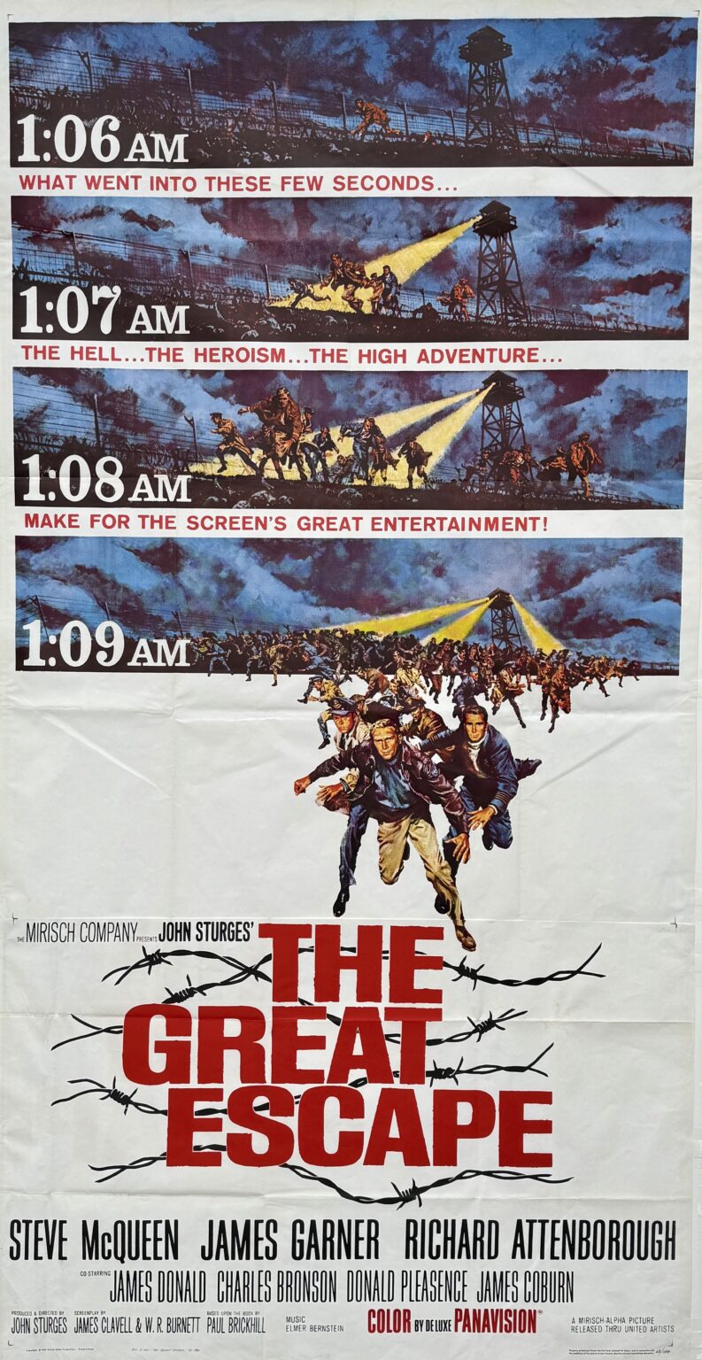 Original The Great Escape Movie Poster - Steve McQueen