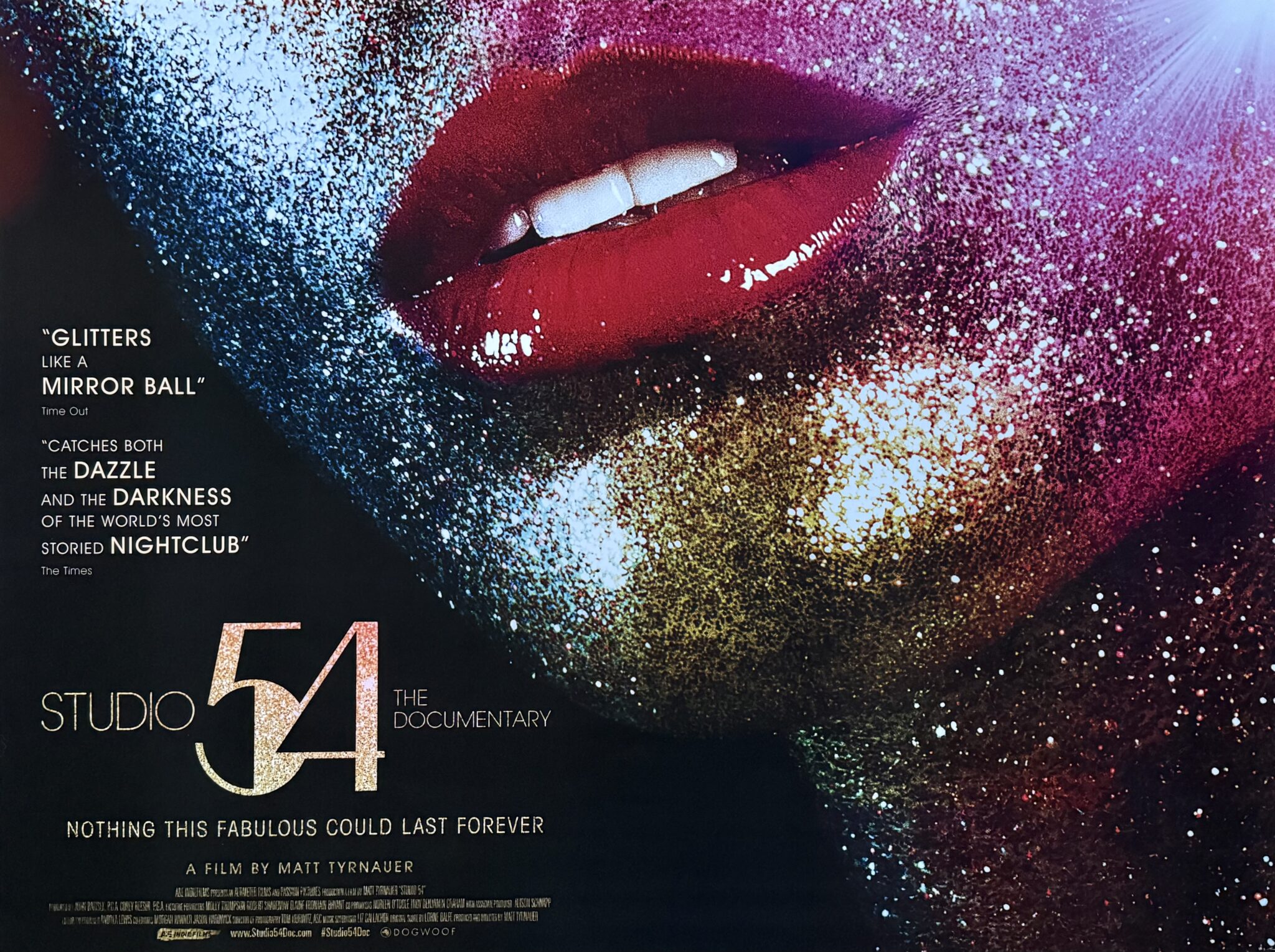 Original Studio 54 Movie Poster - John Travolta - Disco - New York