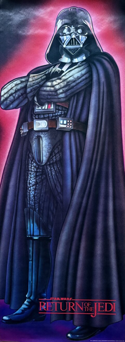 Original Star Wars: Return of the Jedi Movie Poster - Darth Vader